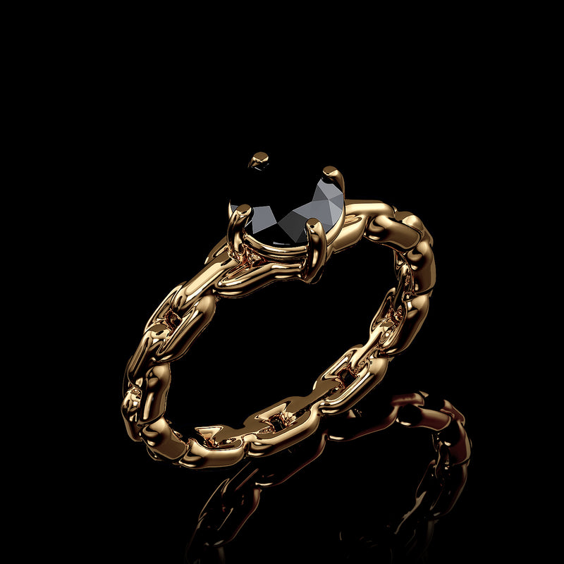 Chained Love - 2 Carat – Twisted Love Jewelry Works NYC