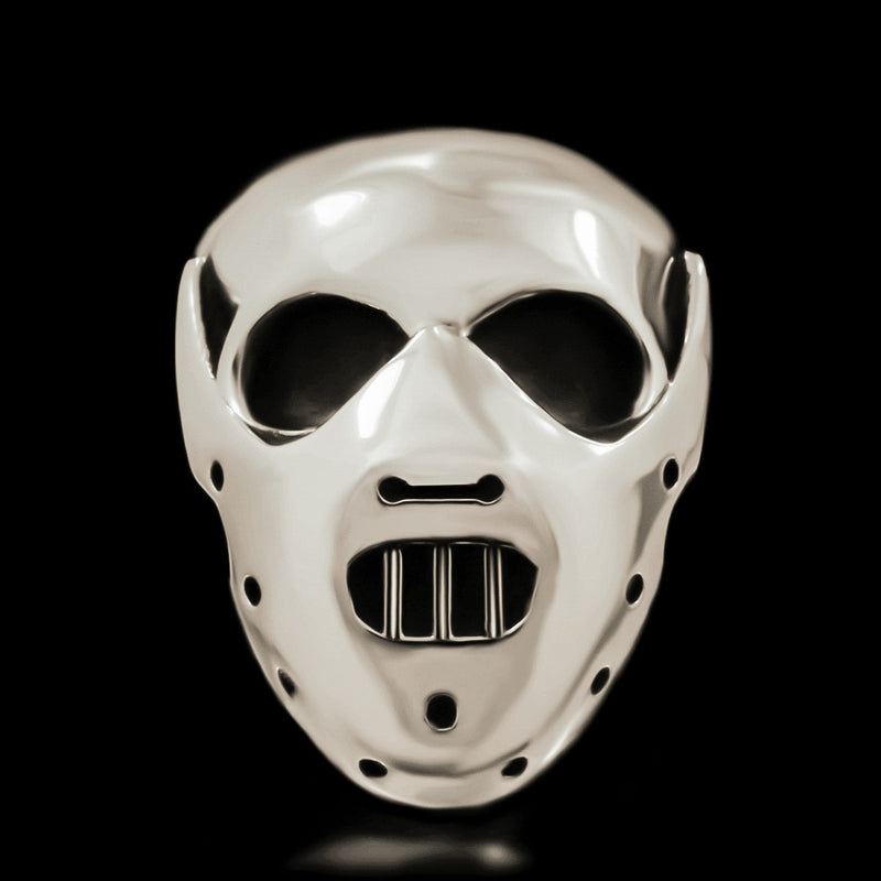 Hannibal Skull Ring - Sterling Silver