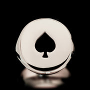 Spade Signet Ring - Sterling Silver